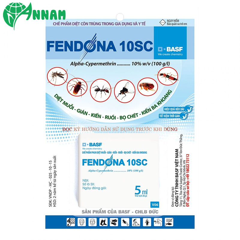 Thuốc diệt muỗi Fendona 10SC- Loại [TẬN GỐC] côn trùng gây hại